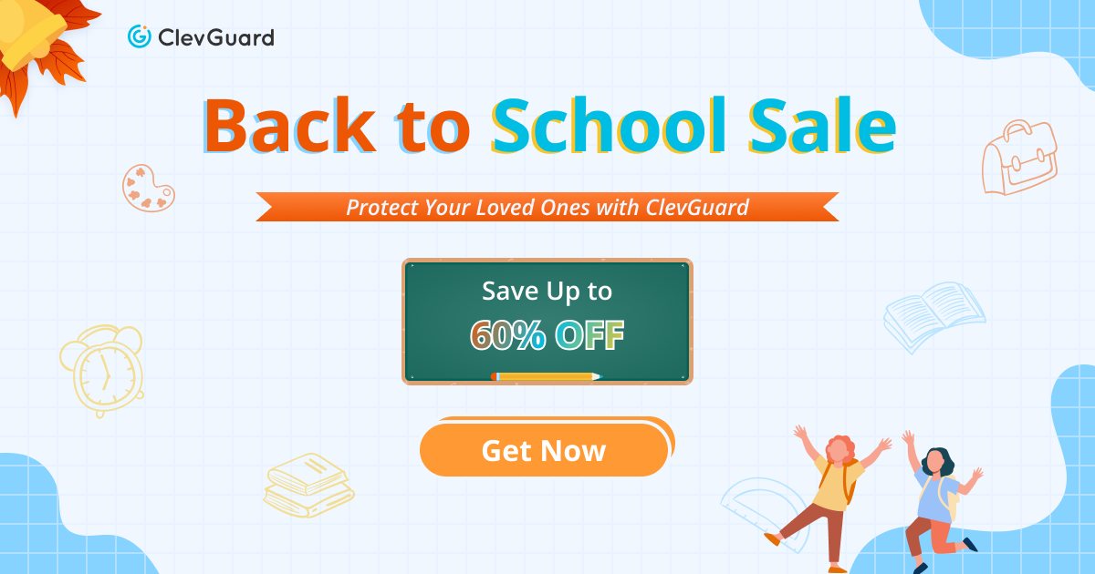 ClevGuard Back to School Special Sales Up to 60% Off